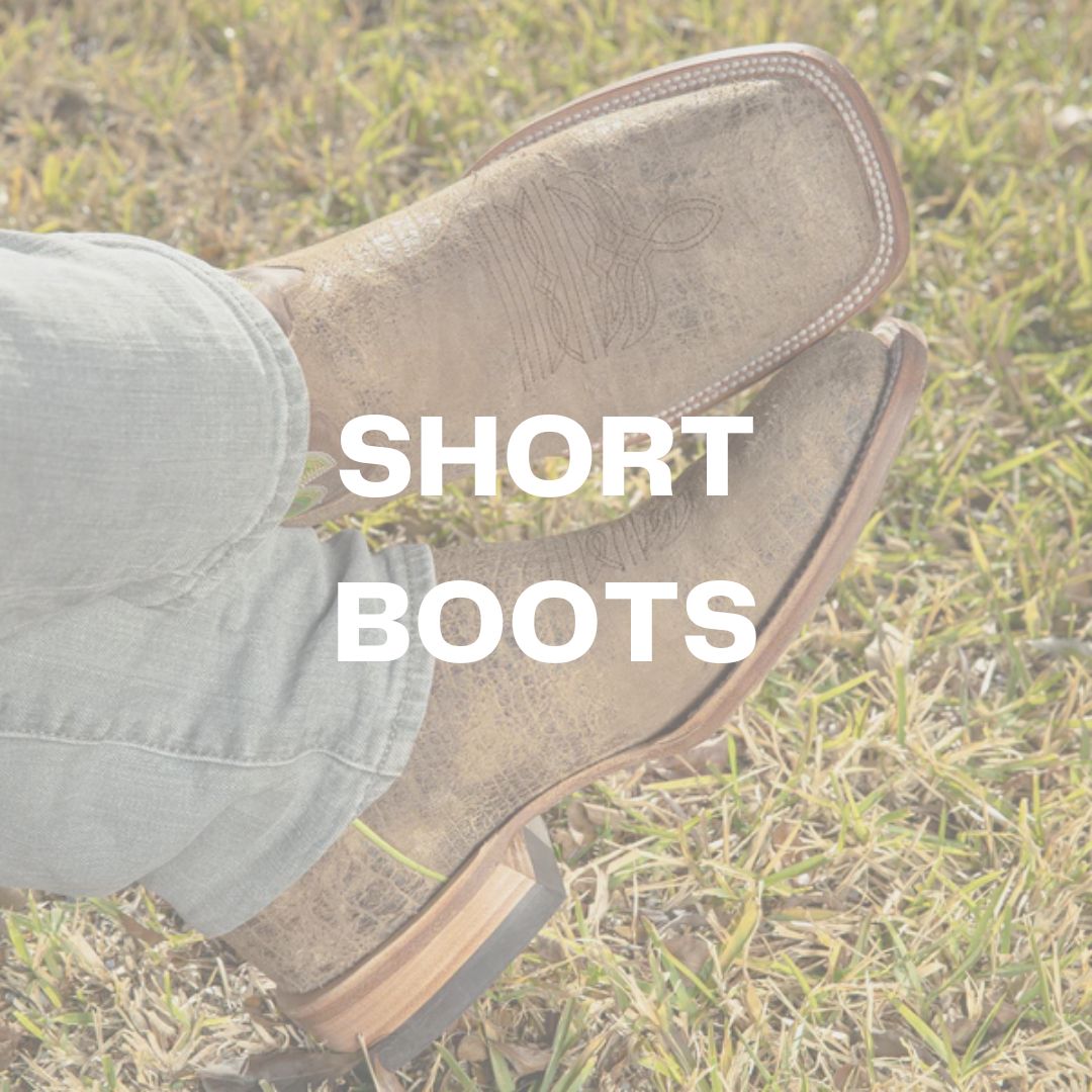 Short Boots - Men – Vallejo Western Wear