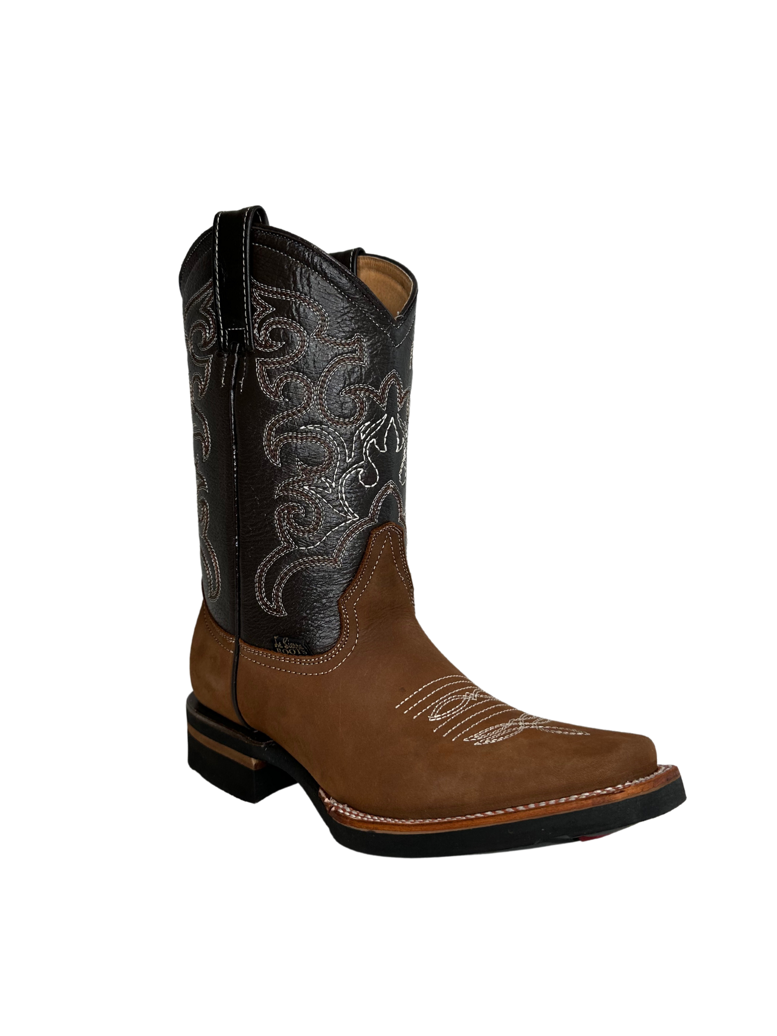 La Sierra Men's Tan Nobuck Rodeo Toe Boot – Vallejo Western Wear